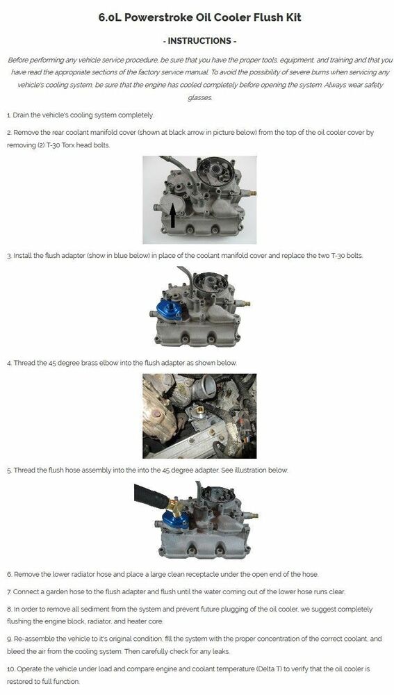 Exciting 60 Powerstroke Oil Cooler Torque Specs Photos
